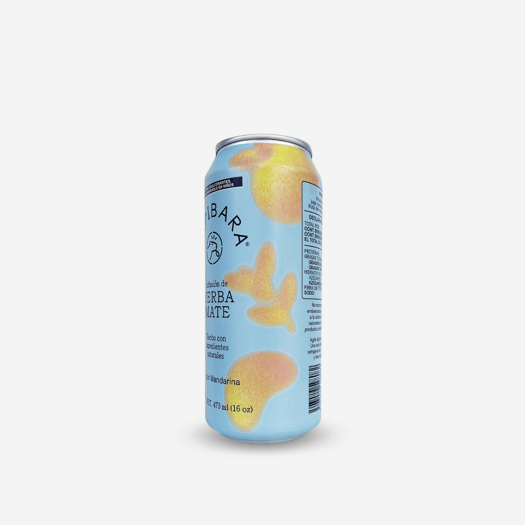 Capibara Yerba Mate Mandarina 473ml – Vida Bebida