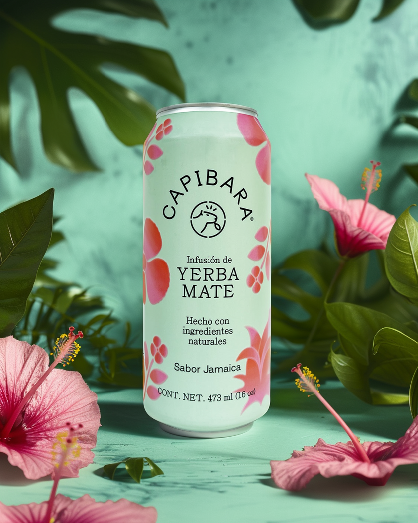 Capibara Yerba Mate Jamaica (Paquete de 12) – Vida Bebida